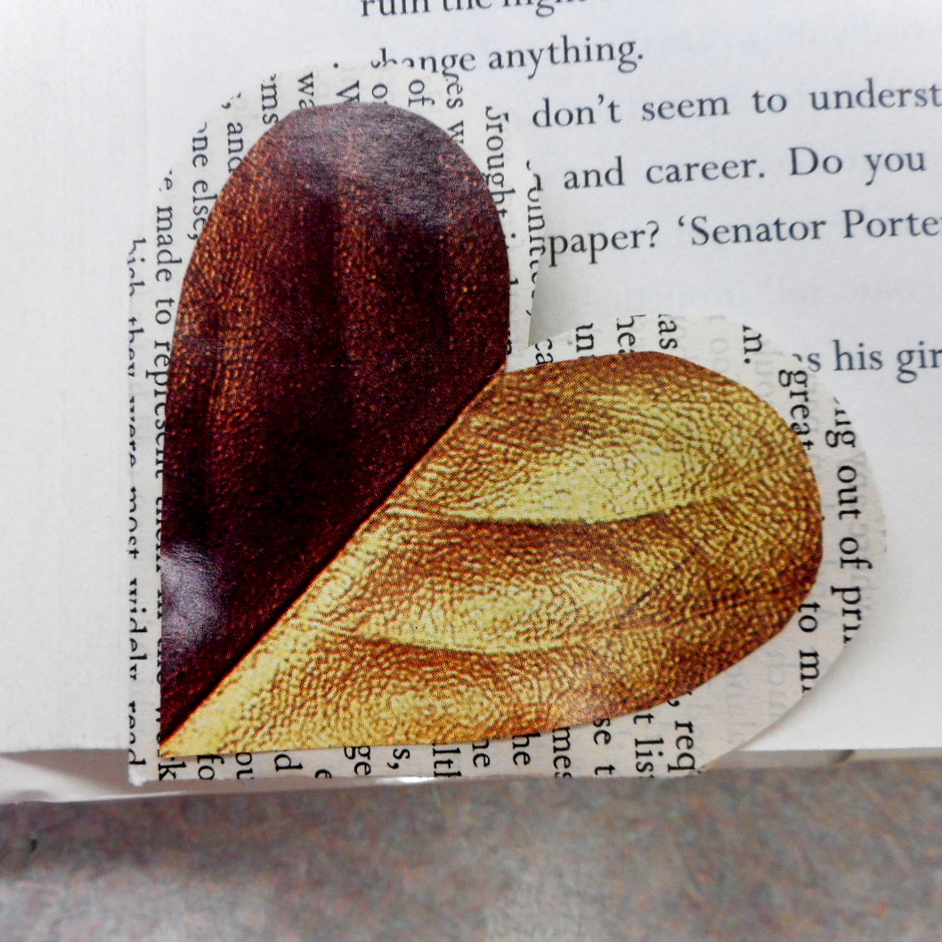 "Corner On Your Heart" bookmark instructions - Newton Public Library