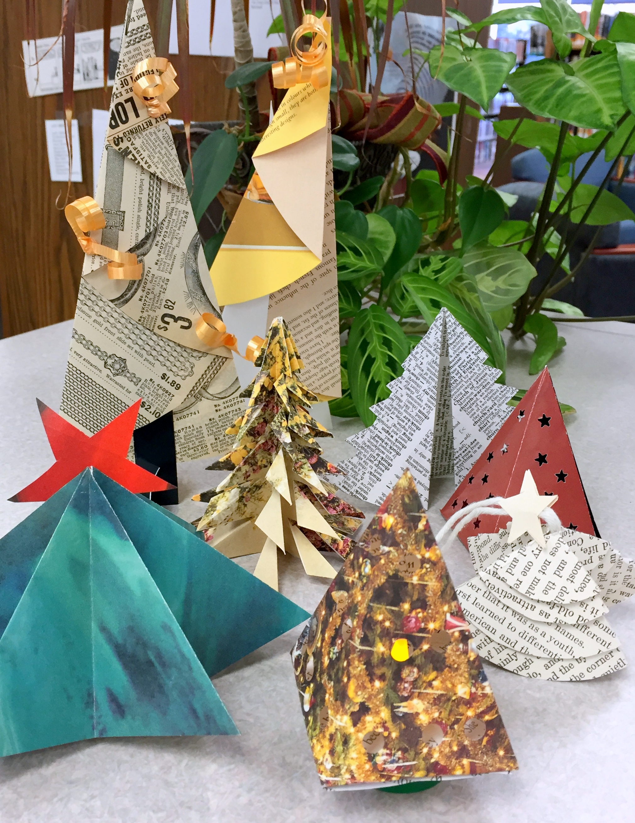 Lighted Christmas Tree - Newton Public Library